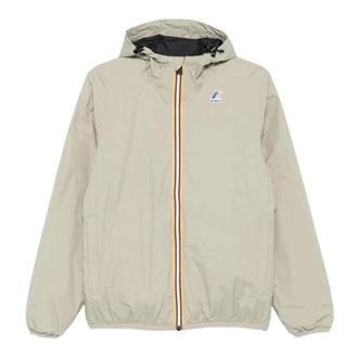 K-Way Le Vrai 4.0 Claude Warm Hooded Jacket - - Jackets - Herren - Beige - S