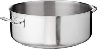Lacor 8414271003882 Casserole with lid, 50 cm, Stainless Steel, No Colour