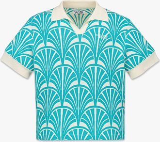 MCM x We The Best Art Deco Jacquard-Polo