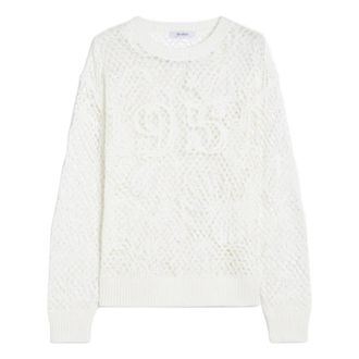 Max Mara Damen, Strickwaren, Wei&szlig;, XSGr&ouml;&szlig;e