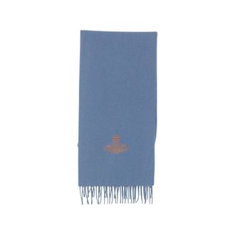 Vivienne Westwood 30X236 Schmaler Schal - - Accessories - Damen - Blau - ONE SIZE