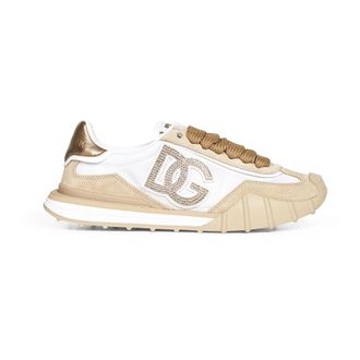 Dolce & Gabbana Femme, Chaussures, Multicolore, Taille: 36 EU DG Athletic Baskets