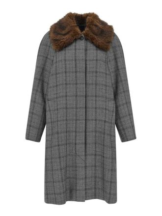 Tela Trench-Coat - Gris