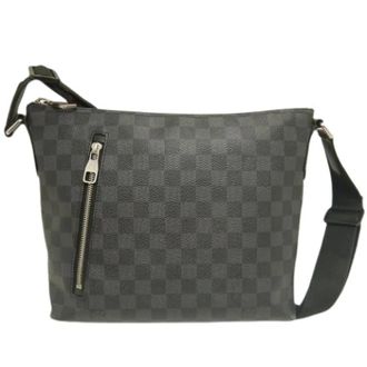 Louis Vuitton Sac bandouli&egrave;re Damier doccasion - Homme - Pre-owned - Gris - Taille: ONE Size