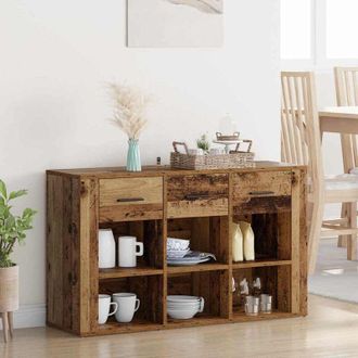 vidaXL Buffet Bois Ancien 100 x 30 x 59,5 cm Bois ding&eacute;nierie vidaXL