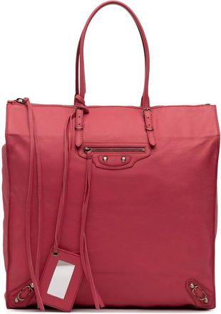 Balenciaga Shopper - Leather Papier Ledger Tote - Gr. unisize - in Gold - f&uuml;r Damen