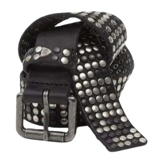 HTC Htc, Femme, Accessoires, Noir, Taille: 105 CM Ceinture clout&eacute;e