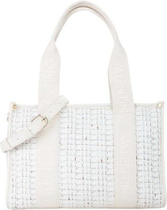 Valentino sac &agrave; &eacute;paule sac shopper Candle Shopping Bag Cream White/Multi &eacute;cru