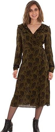 Coline Robe midi Hiver par&eacute;o - Couleur : Kaki - Taille : M