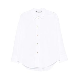 Max Mara Baumwoll-Oxford-Hemd - - Blouses & Shirts - Damen - Wei&szlig; - 3XS