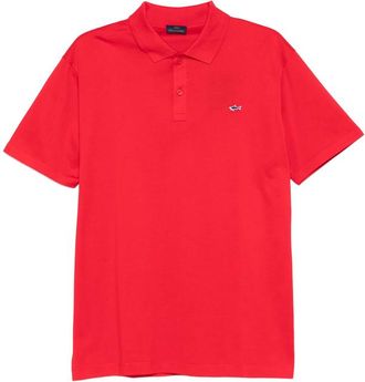 Paul & Shark Short-sleeve Logo-detail Polo Shirt