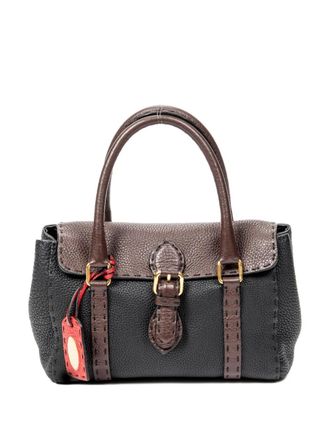 Fendi sac &agrave; main Selleria (2000) - Noir