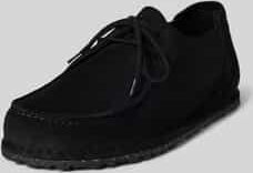 Birkenstock Schn&uuml;rschuhe aus Leder mit strukturierter Sohle Modell UTTI