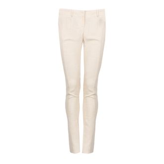 Patrizia Pepe Skinny Hosen - - Trousers - Damen - Beige - S