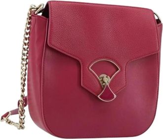 Bulgari Sac bandouli&egrave;re vintage doccasion - Femme - Pre-owned - Rose - Taille: ONE Size