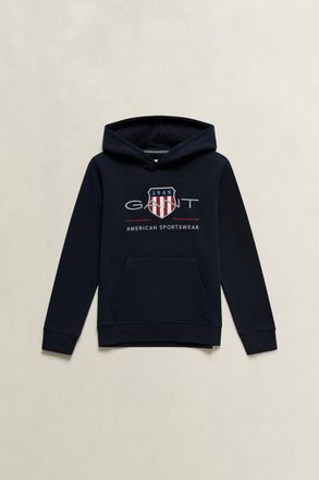 GANT Teenager Archive Shield Hoodie (122/128) EVENING Blau