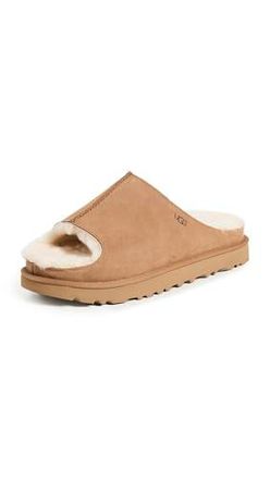 UGG Greenport Slide Pantoufles pour femme, marron, 39 EU