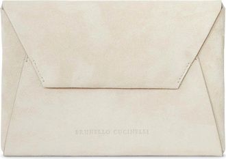 Brunello Cucinelli Clutch - Wei&szlig;