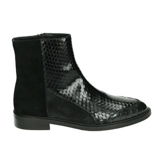 Pertini Westernstil Schwarzer Lederstiefel - - Shoes - Damen - Schwarzk - 38 EU
