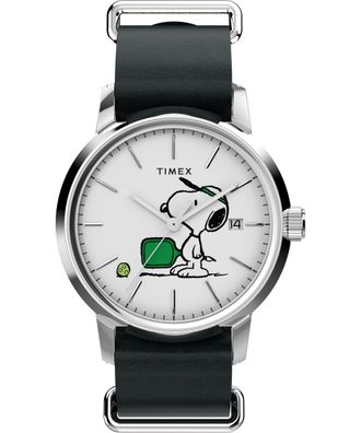 Timex Peanuts Marlin Blau Herren Armbanduhr TW2Y50500