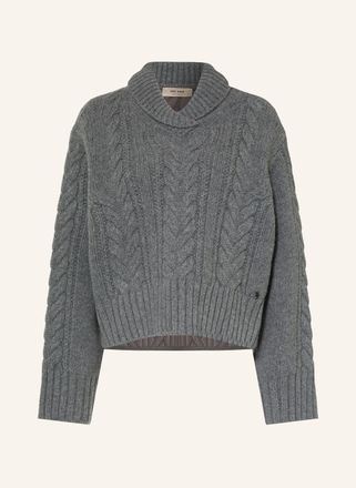 Mos Mosh Mos Mosh Pullover Mmgodinaz Im Materialmix grau