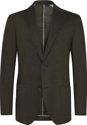 Windsor Ungef&uuml;ttertes Anzugsakko aus Leinen und Wolle, Shaped Fit in