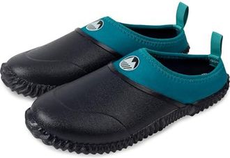 Lakeland Footwear Appleby Sabots de jardinage dos nu avec doublure en n&eacute;opr&egrave;ne et semelle int&eacute;rieure en mousse &agrave; m&eacute;moire de forme pour femme, Bleu sarcelle., 40 EU