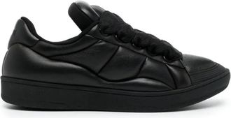 Lanvin Low-Top Sneaker - Curb Xl Leather Sneakers - Gr. 40 (EU) - in Schwarz - f&uuml;r Damen