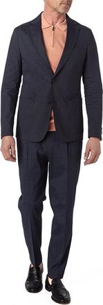 HUGO BOSS Herren Anzug blau