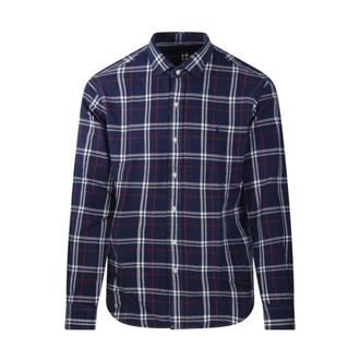 Ralph Lauren Plaid Oxford Hemd - - Shirts - Herren - Blau - M