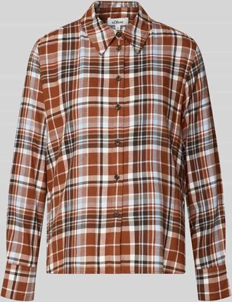 s.Oliver Red Label Langarmbluse mit abgerundetem Saum