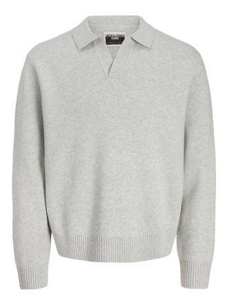 Jack & Jones Jcocover Knit Split Neck Polo