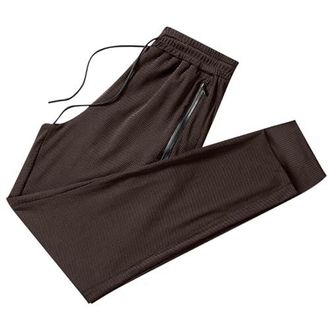 Generic Pantalon de jogging l&eacute;ger pour homme - Respirant - Pantalon de surv&ecirc;tement l&eacute;ger - Taille &eacute;lastique - Pantalon de sport - S&eacute;chage rapide - Pantalon de
