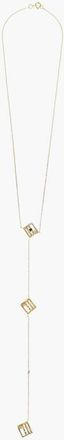 Elhanati KHAITE 24K Gold-Coated Silver Lariat Necklace size One Size