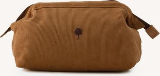 Faguo Trousse de toilette velours camel