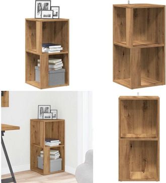 vidaXL Vidaxl - Armoire dangle ch&ecirc;ne artisanal 33x33x67 cm bois ding&eacute;nierie
