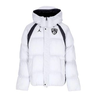 Nike Jordan NBA Courtside Statement Fill Jacke - - Sport - Herren - Wei&szlig; - XL