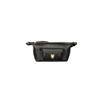 Coccinelle Leder G&uuml;rteltasche mit &Uuml;berschlagtasche - - Bags - Damen - Schwarzk - ONE SIZE