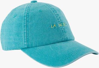 Maison Labiche Casquette brod&eacute;e La Sieste en coton