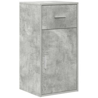vidaXL Sideboard Betongrau 38 x 34,5 x 75 cm Holzwerkstoff Vidaxl