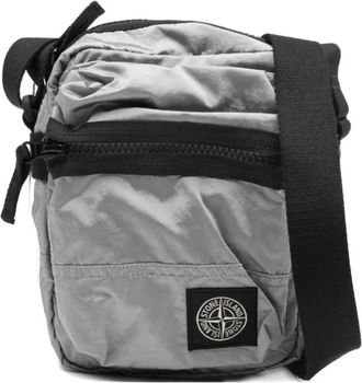 Stone Island Homme, Sacs, Gris, Taille: ONE Size Pouch Bag