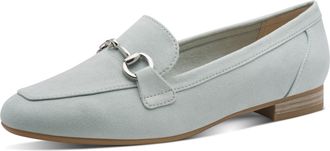 Marco Tozzi Marco Tozzi Damen Slipper weiches Feel Me Fu&szlig;bett weiches Innenfutter Vegan Vegan, gr&uuml;n (Mint), 42 EU