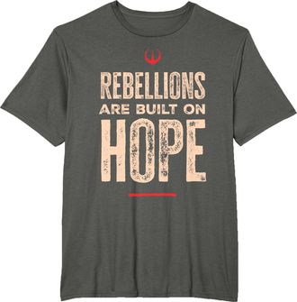 Star Wars Andor Rebellions Are Built On Hope Grunge Style T-Shirt