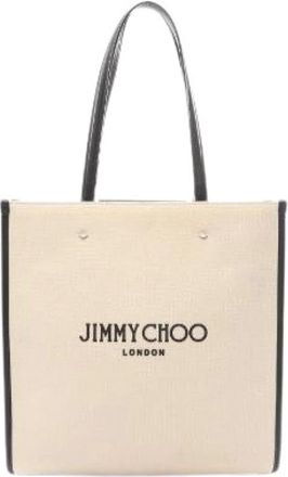 Jimmy Choo London Damen, Pre-Owned, Beige, ONE SIZEGr&ouml;&szlig;e