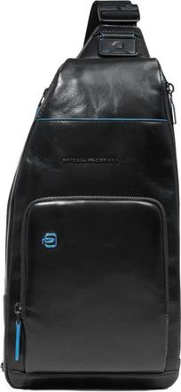 Piquadro Homme, Sacs, Noir, Taille: ONE Size Sac Bandouli&egrave;re Personnalisable