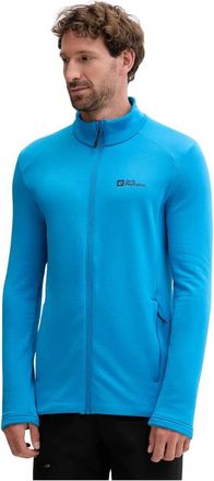 Jack Wolfskin Kolbenberg Full-Zip Fleece - Homme - Sport - Bleu - Taille: XL