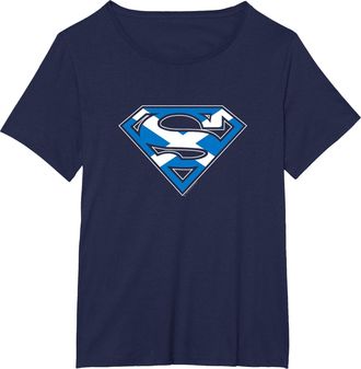 DC Comics Superman Scottish Shield T Shirt T-Shirt
