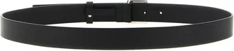 Fendi Logo Buckle Belt - Black
