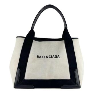 Balenciaga Pre-owned Vintage Canvas Tote Bag - - Pre-owned - Damen - Beige - ONE SIZE
