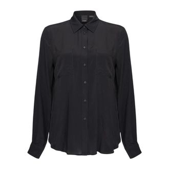 Pinko Nora Camicia - - Blouses & Shirts - Damen - Schwarzk - L